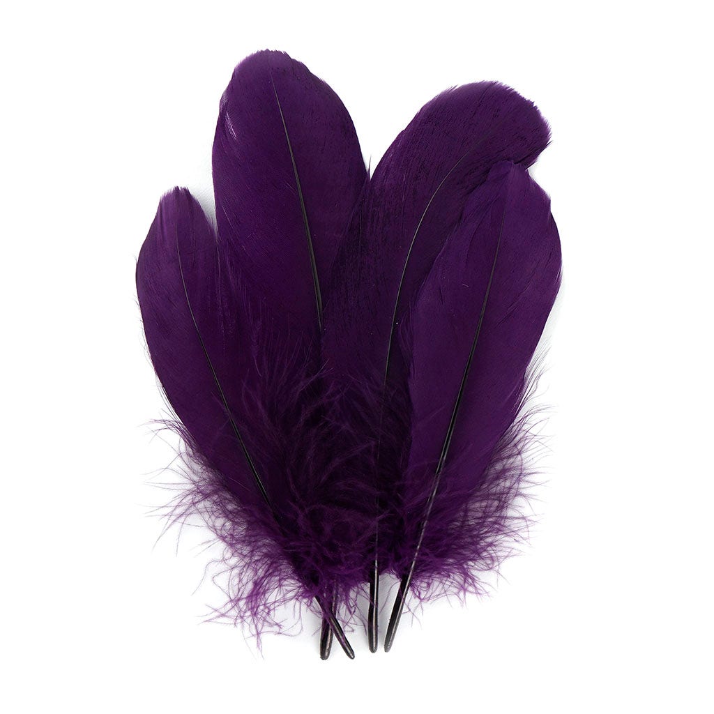 Bulk Purple Goose Pallet Feathers | Buy 6 to 8 Inches Goose Feathers ...