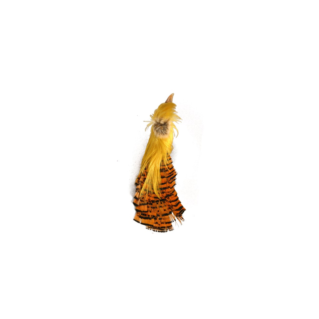 Natural Golden Pheasant Crest #2 Feather | Buy Wholesale Craft Feathers ...
