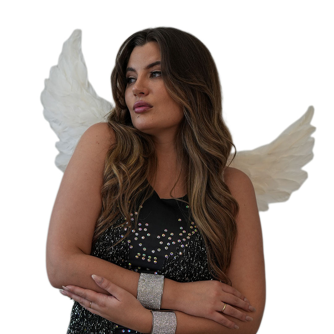 small-white-angel-wings Exclusive: Small White Wings | Angel Costume ...